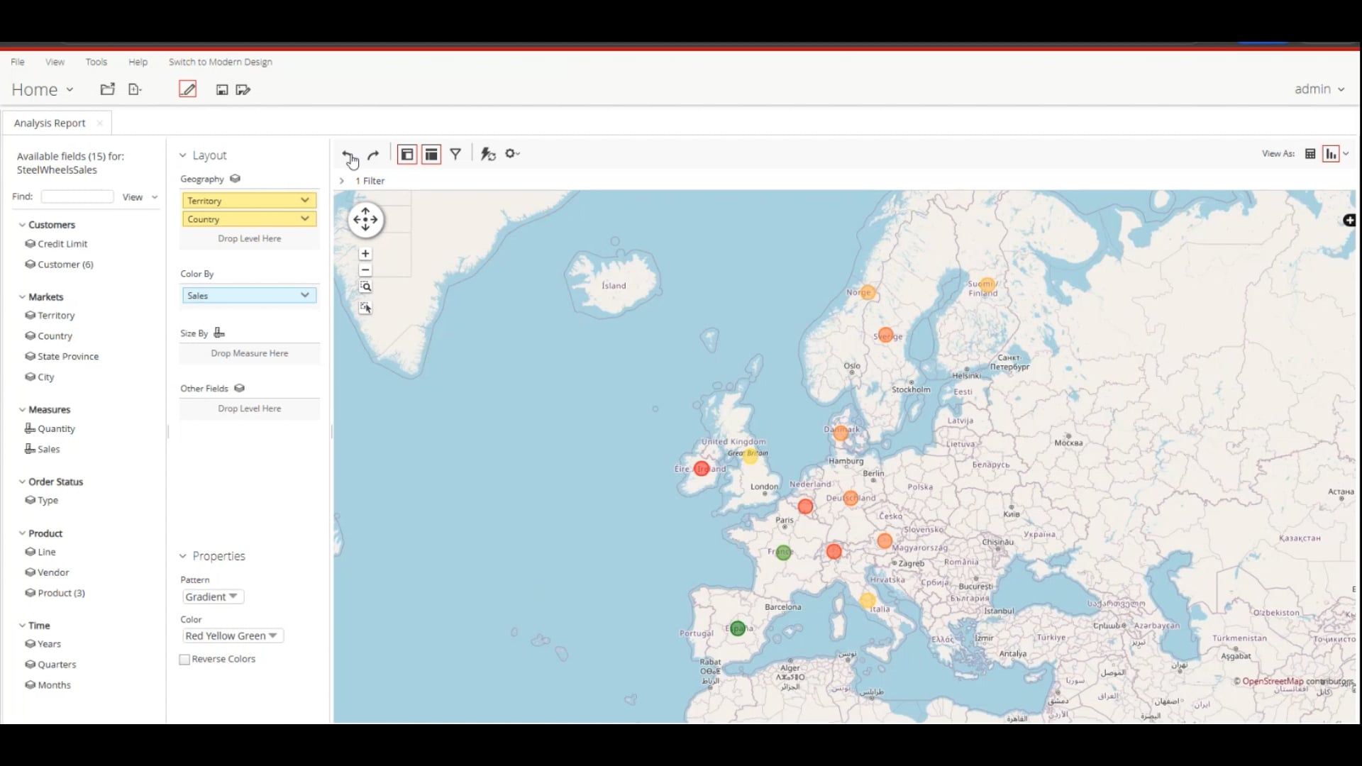Guided Demo: Building Reports and Dashboards with Pentaho Business ...